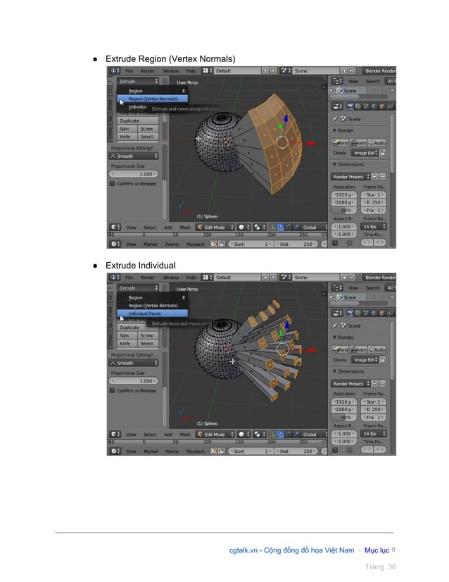 Giáo Trình 】Tài Liệu Nhập Môn Blender | PDF