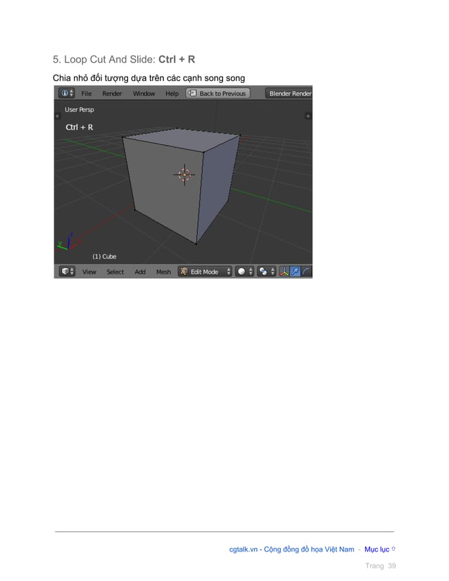 Giáo Trình 】Tài Liệu Nhập Môn Blender | PDF