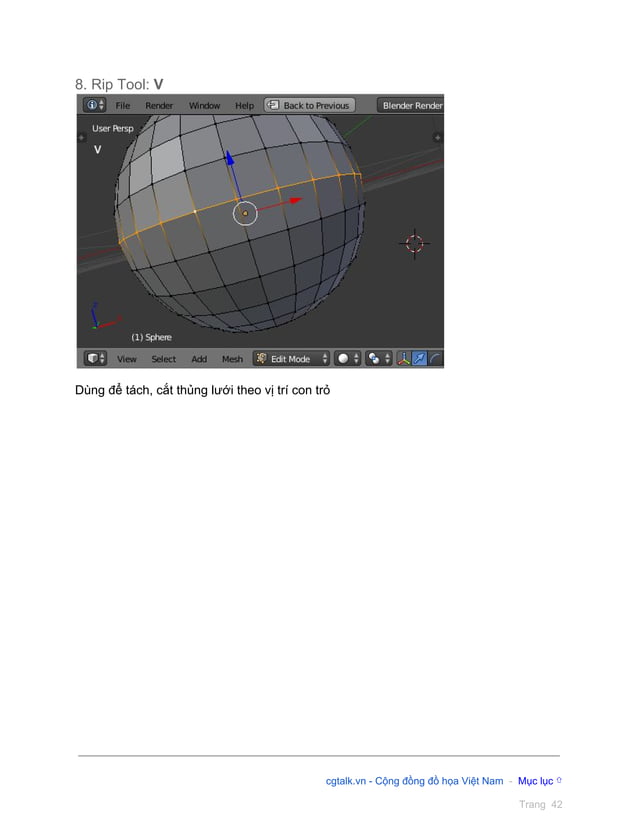 Giáo Trình 】Tài Liệu Nhập Môn Blender | PDF