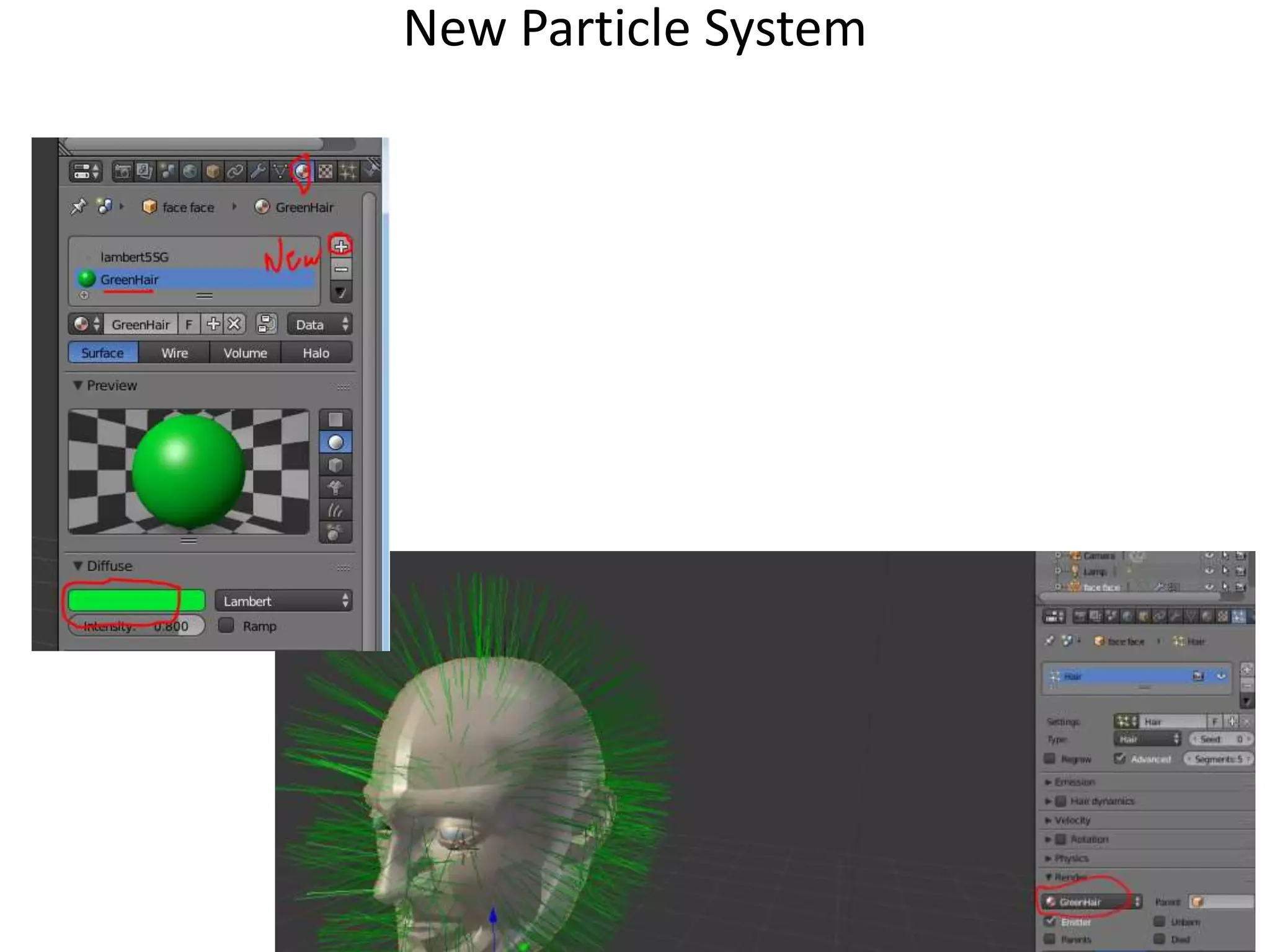 Creating Hair in Blender | PPTX