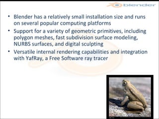 introduction to blender | PPT