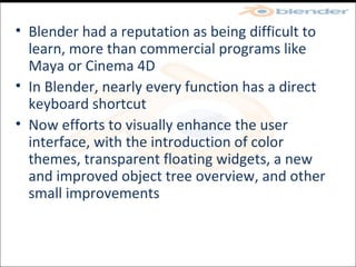 introduction to blender | PPT