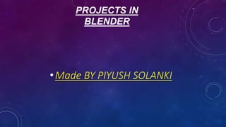 BLENDER products PPT for competitions.pptx