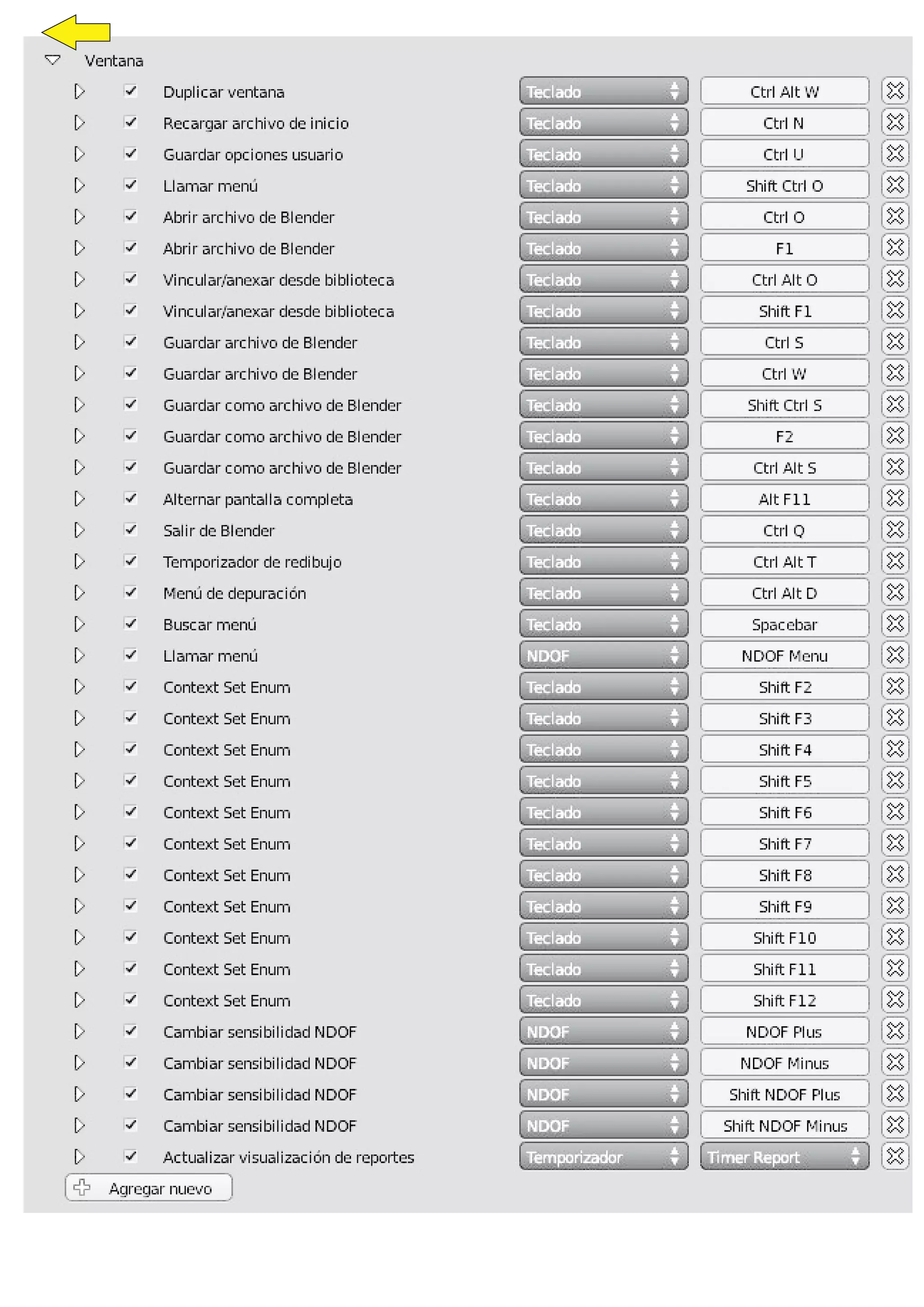 Blender shortkeys, atajos de teclado | PDF