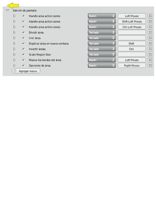 Blender shortkeys, atajos de teclado | PDF