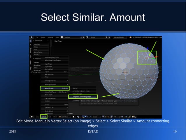 Drtad Blender Software Example 4a Modeling Based On Spherical Primitives 3d Golf Ball