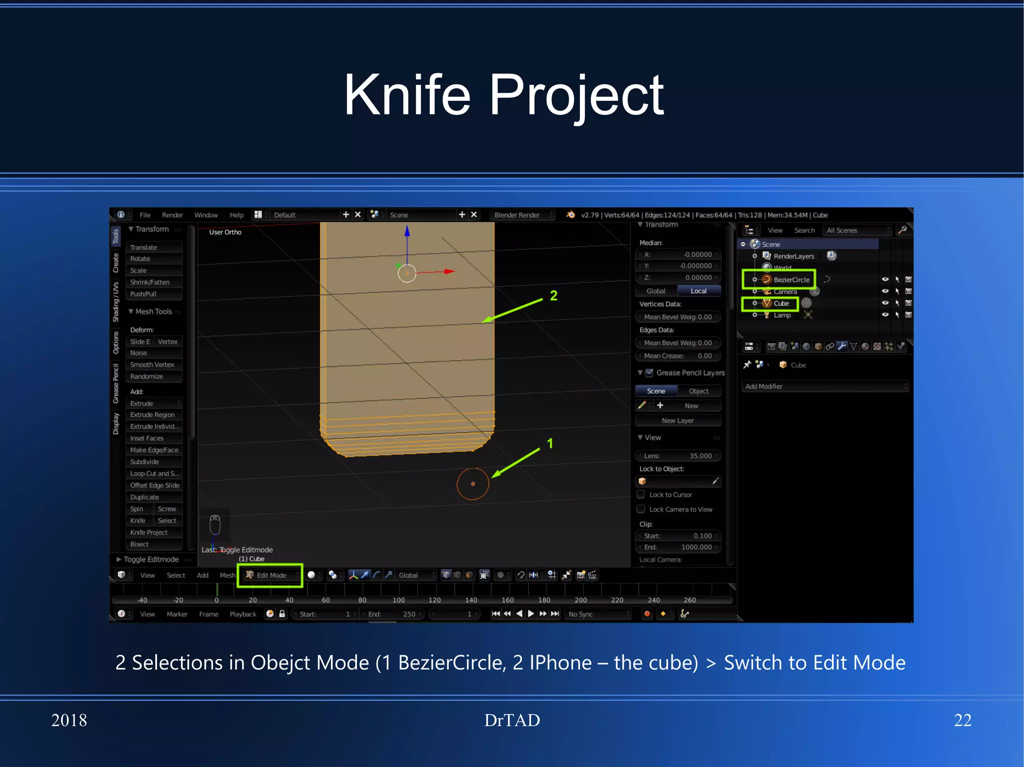 Drtad Blender Software Example 5 Modeling Based On Schematics Drawings Apple Iphone 5