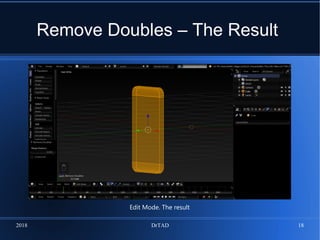 DrTAD Blender software. Example 5. Modeling based on schematics drawings (Apple IPhone 5 ...