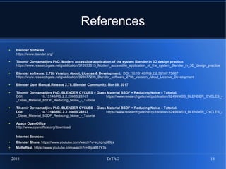 DrTAD Blender software. Example 6b. 3D Modeling of Gold Ring. Boolean. Array (Circular) Modifier ...