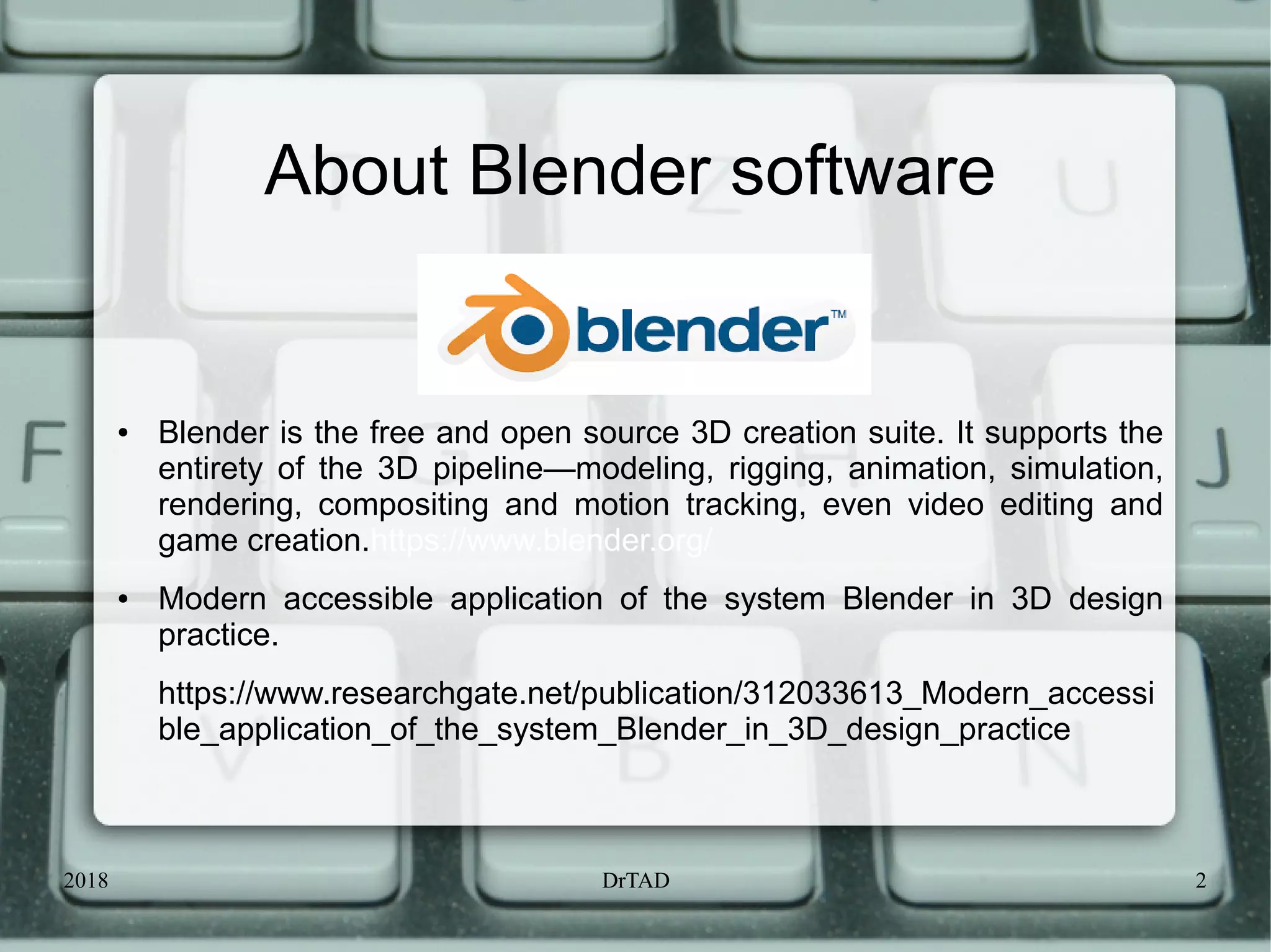DrTAD Blender Tips. How to change language on Russian, German, Spanish ...