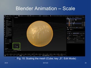 DrTAD Blender Tutorial Animation Basics - Morphing 2 objects with Shrinkwrap Modifier & Shape ...