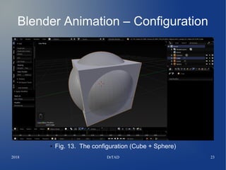 DrTAD Blender Tutorial Animation Basics - Morphing 2 objects with Shrinkwrap Modifier & Shape ...