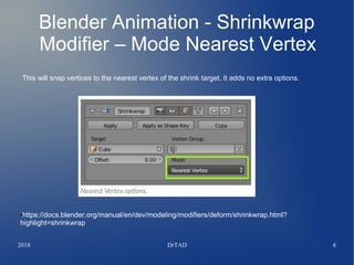 DrTAD Blender Tutorial Animation Basics - Morphing 2 objects with Shrinkwrap Modifier & Shape ...