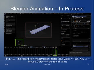 DrTAD Blender Tutorial Animation Basics - Transforming 3D geometry with shape keys | PPT