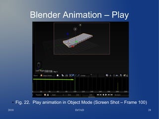 DrTAD Blender Tutorial Animation Basics - Transforming 3D geometry with shape keys | PPT