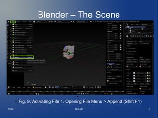 Blender Tutorial - Appending / Join multiple Blend files into one scene ...