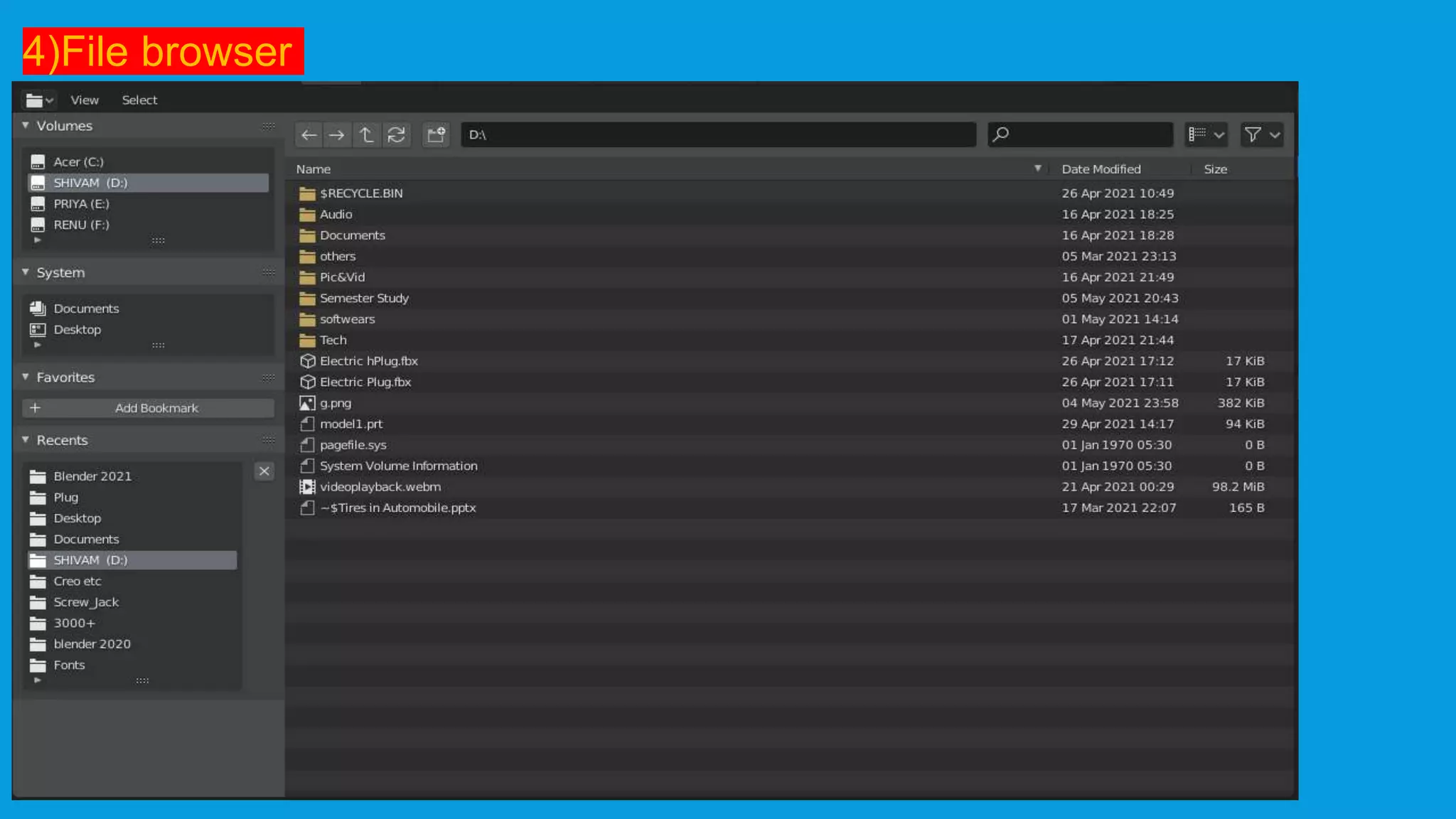Blender User Interface For Beginners Pptx Graphics Software Computer Software And Applications
