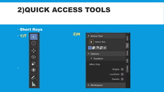 Blender User Interface for Beginners | PPTX | Graphics Software ...