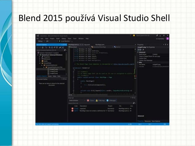 Blend for Visual Studio 2015