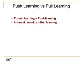 Blending Formal & Informal Learning Using New Technologies in the ...