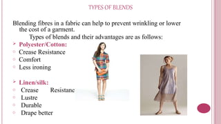 Blendingandmixing in textile application | PPTX