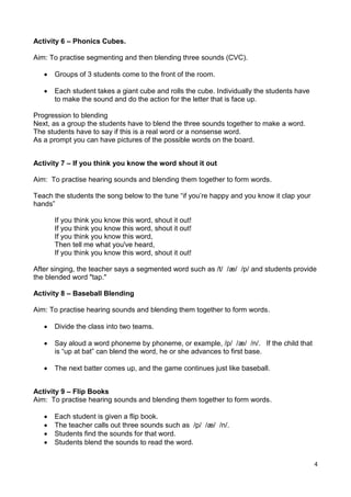 Blending and segmenting notes | PDF