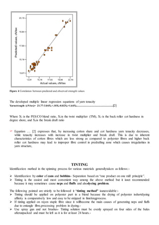 Blending of textile fibre (tcp) | DOCX