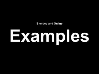 Creating Online and Blended Learning | PPTX | Web Conferencing ...