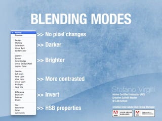 Blending modes presentation | PDF