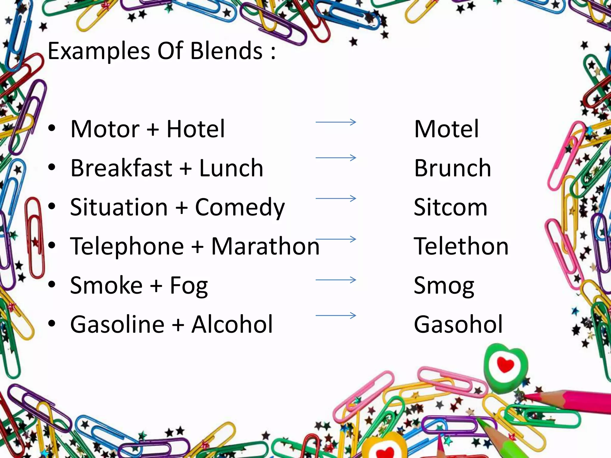 Blending presentation | PPTX