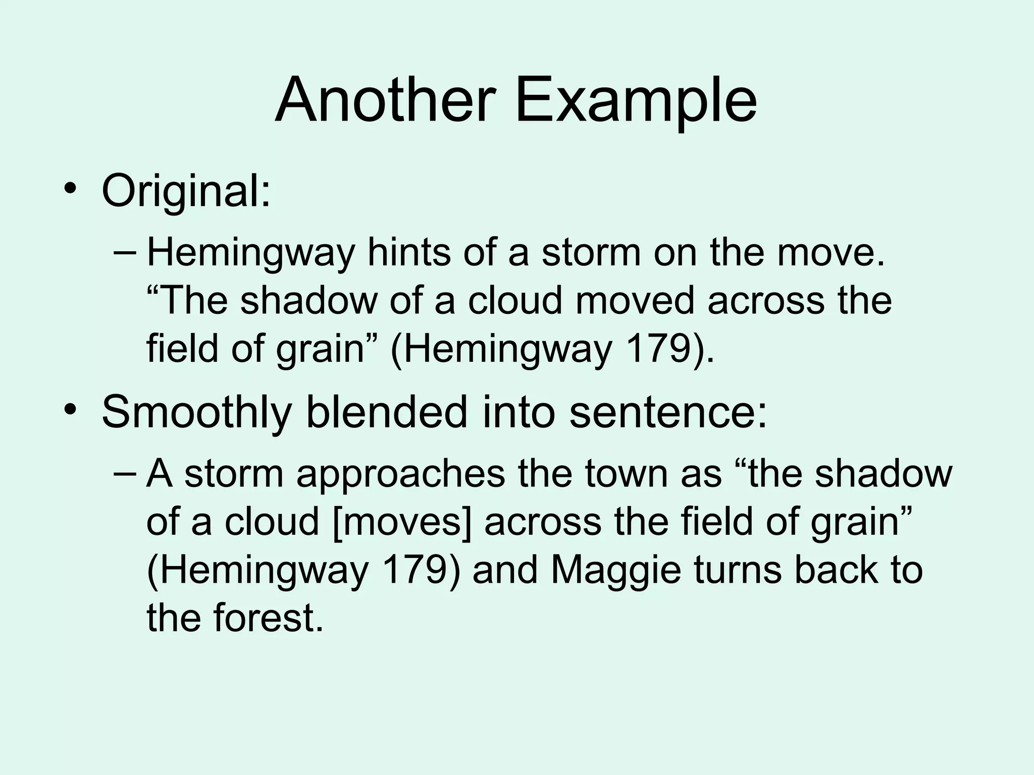 Blending quotations | PPT