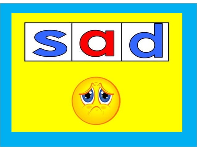 How to teach blending sounds with CVC words .ppt