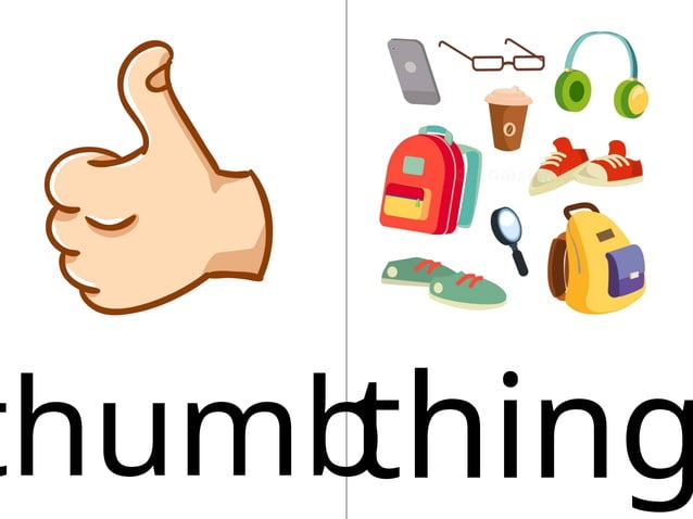 Flashcard Blending th/phonics/digraph/-th/th- | PPT