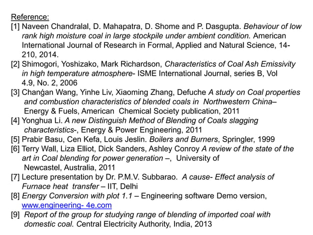 Blending with high moisture coal an approach | PPTX