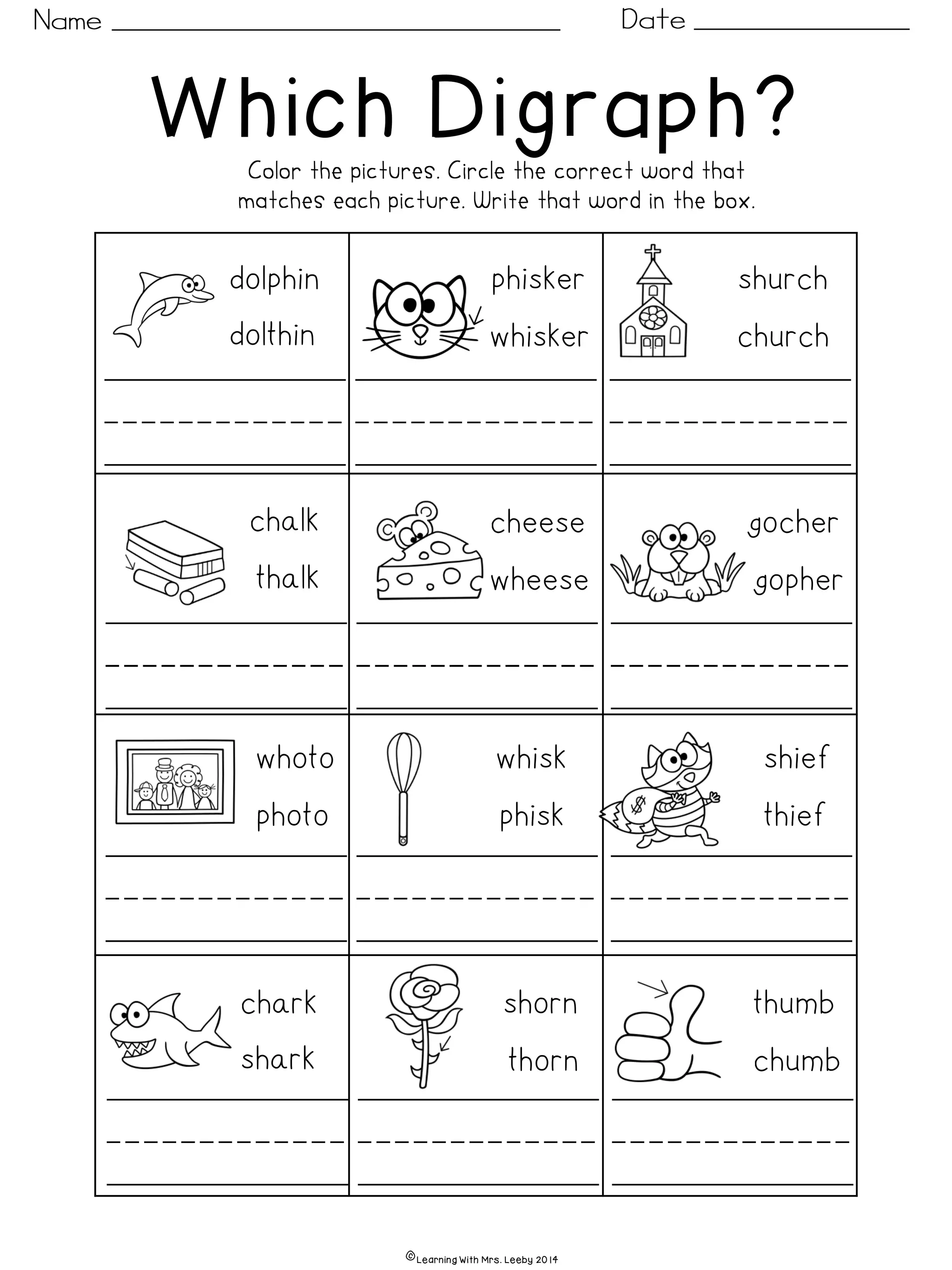 Blends and digraphs | PDF