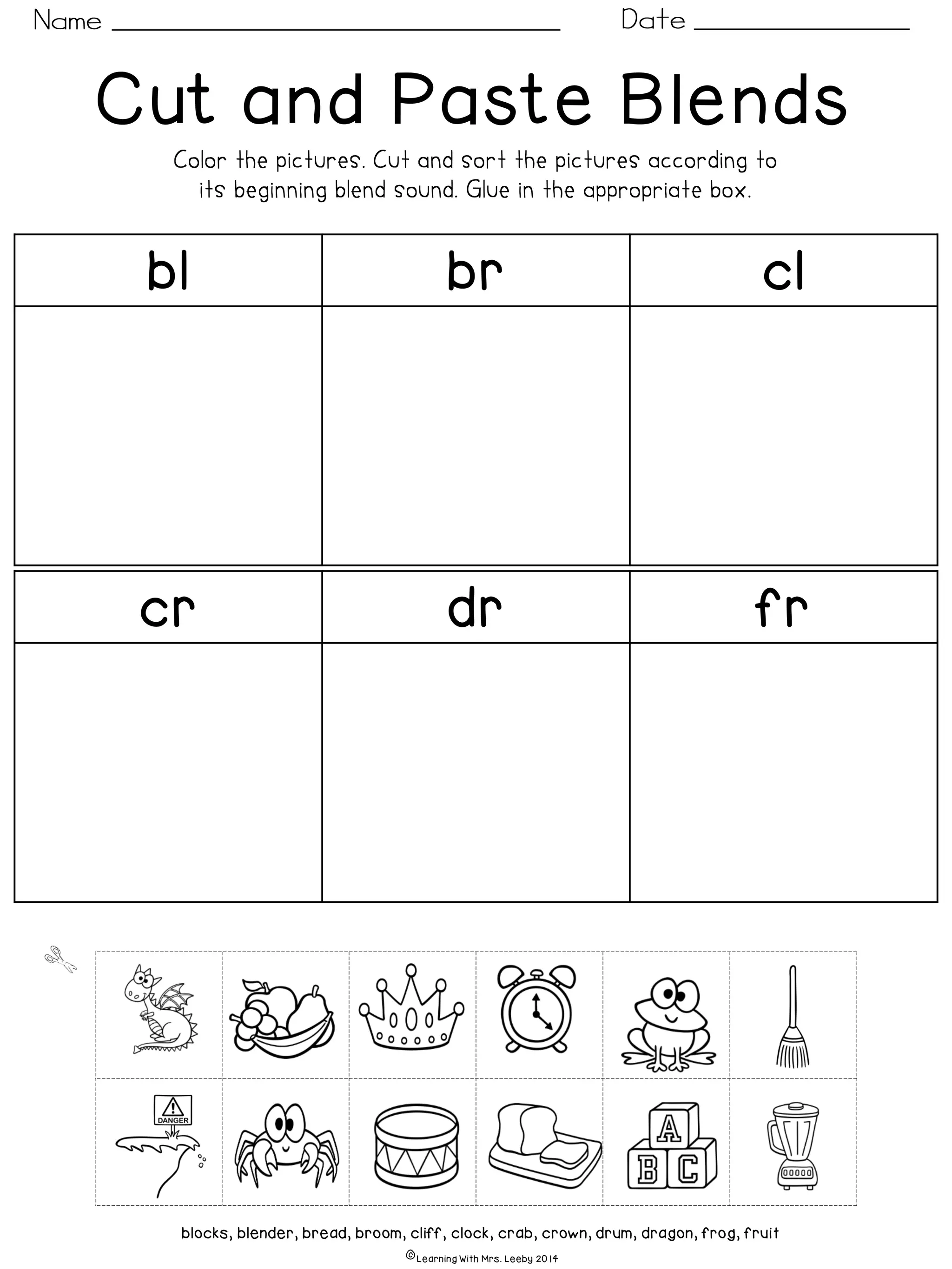 Blends and digraphs | PDF