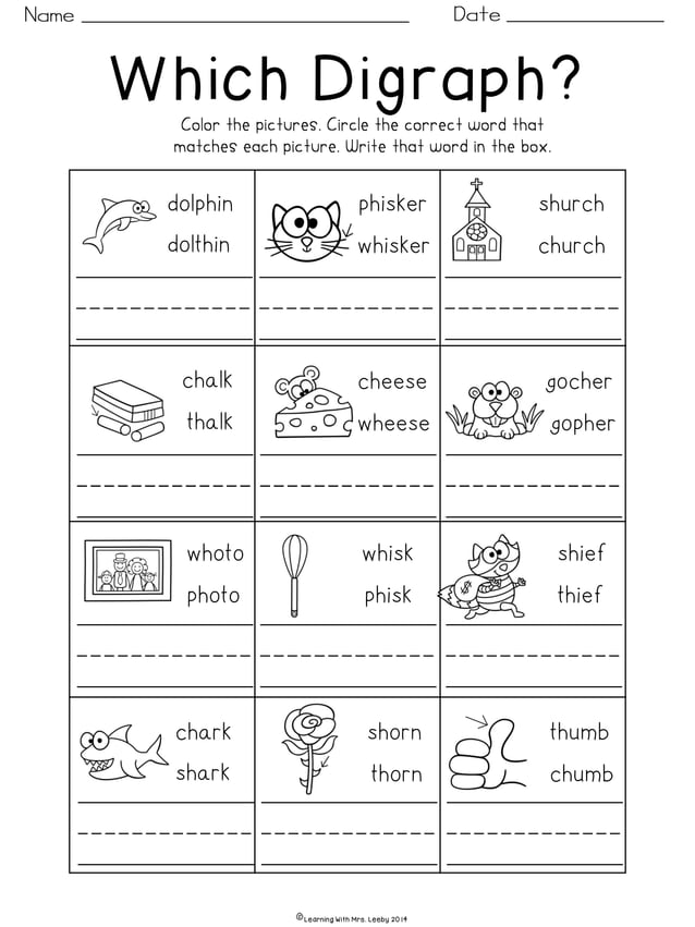 Blends and digraphs | PDF