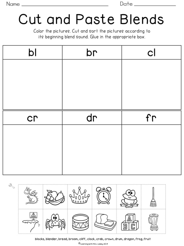 Blends and digraphs | PDF