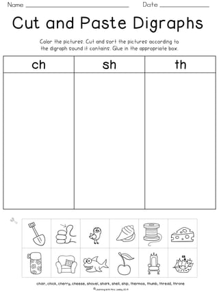 Blends and digraphs | PDF