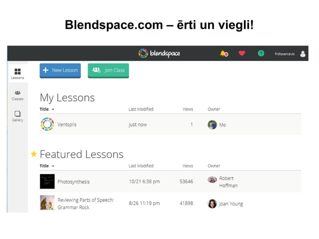 Blendspace | PPT