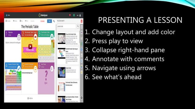 Blendspace walkthrough | PPTX