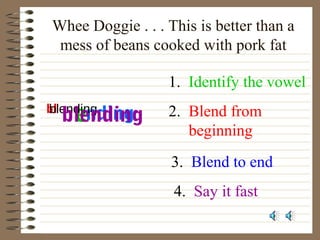 Blending Steps | PPT