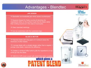 Blendtec Presentation | PPS | Bars & Restaurants | Attractions