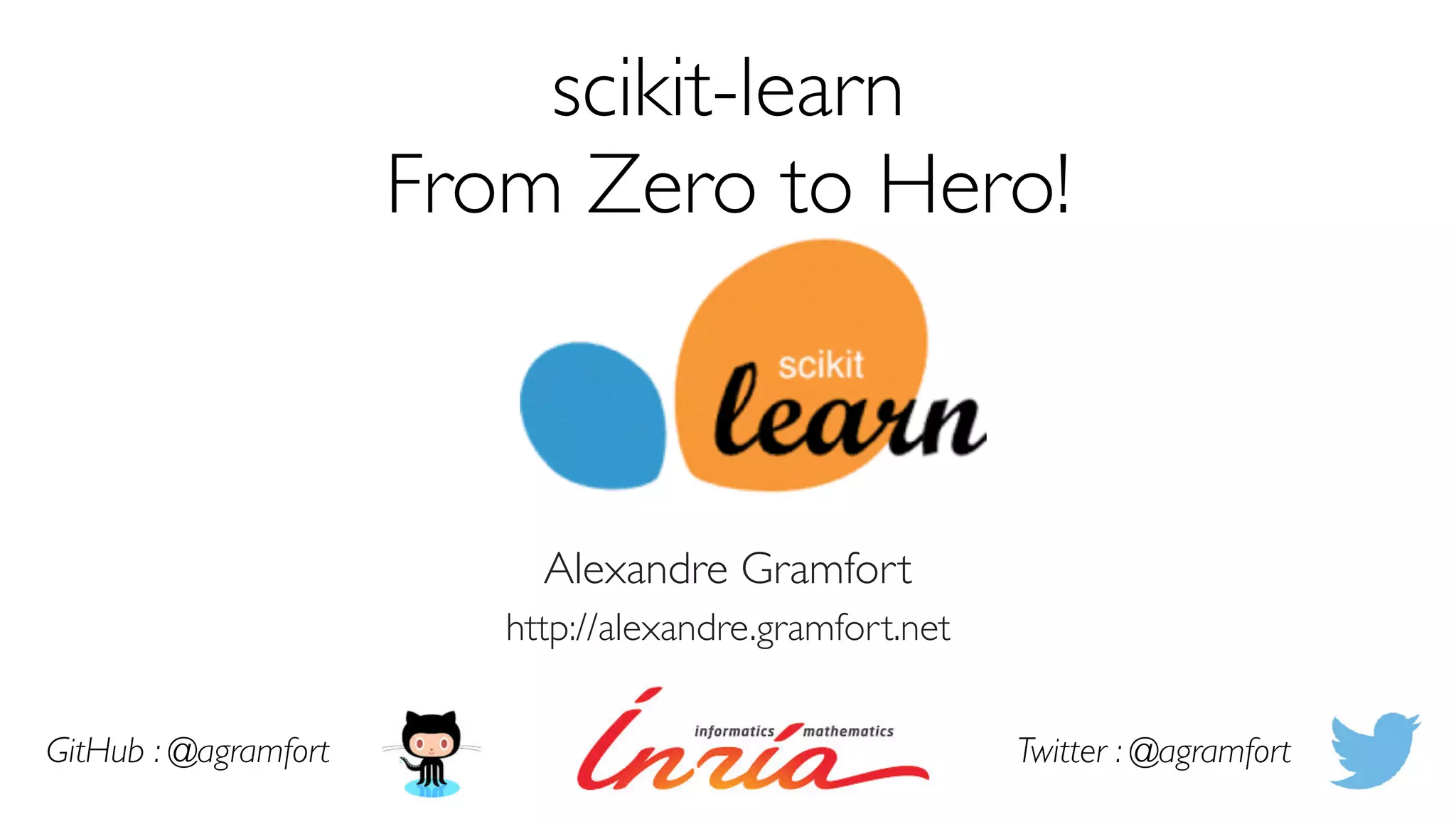 Apprentissage statistique et analyse prédictive en Python avec scikit ...