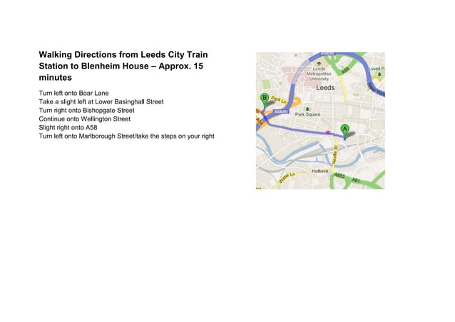 Blenheim house visitor map | DOCX | Holidays