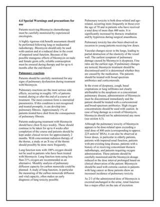 Bleomycin 15000 iu powder for solution for injection infusion smpc taj ...