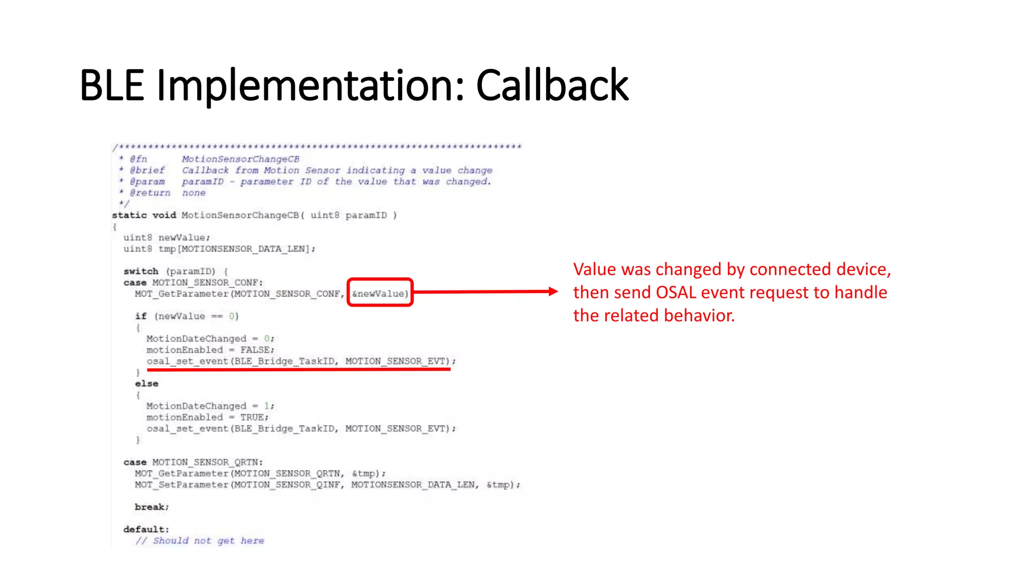 Ble overview and_implementation | PPTX