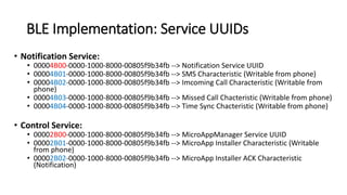 Ble overview and_implementation | PPTX