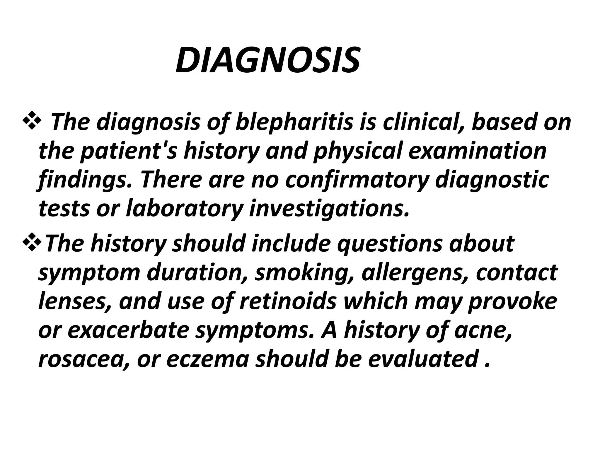 Blepharitis | PPTX