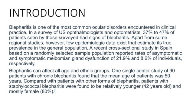 Blepharitis | PPTX